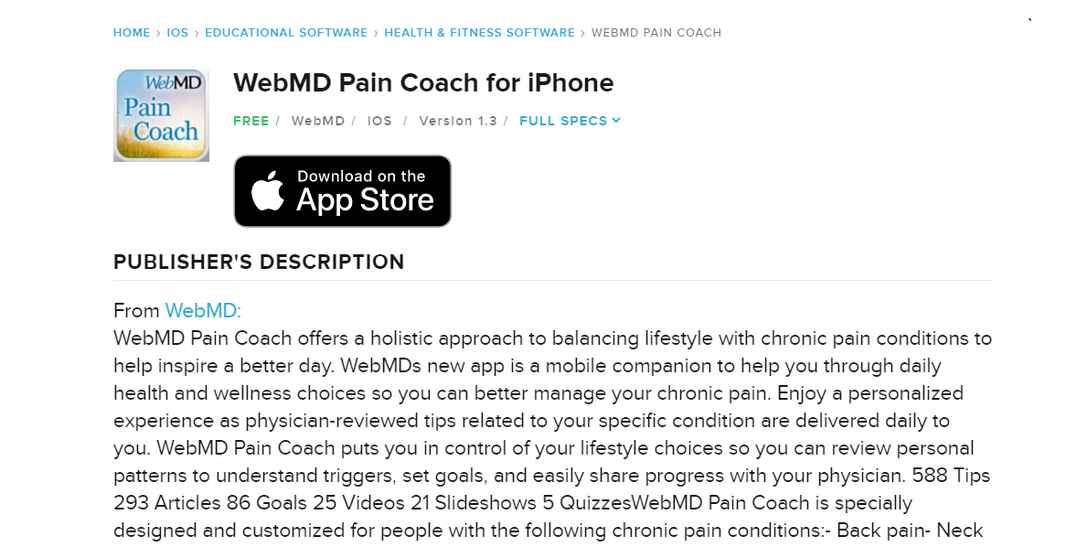 20 Apps for Pain Management – PainHacks
